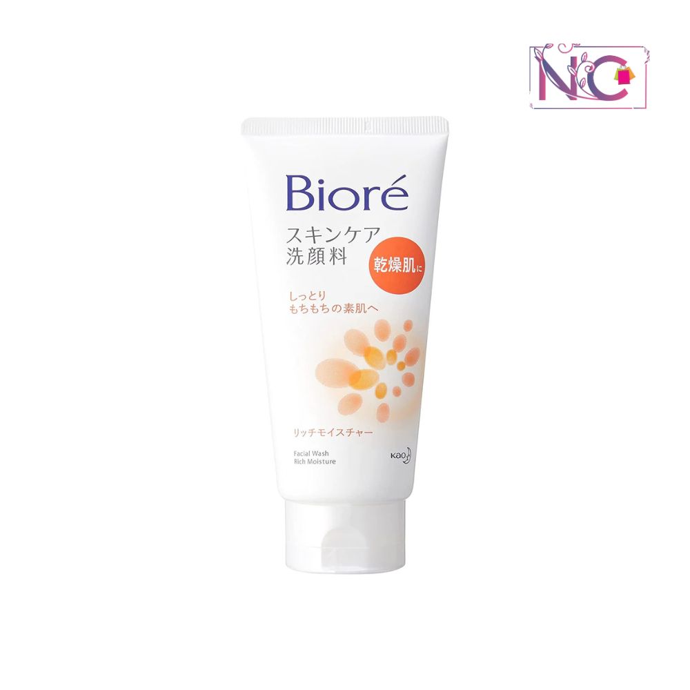 Biore Skincare Facial Cleanser With Rich Moisture 130g – noorcbd.com